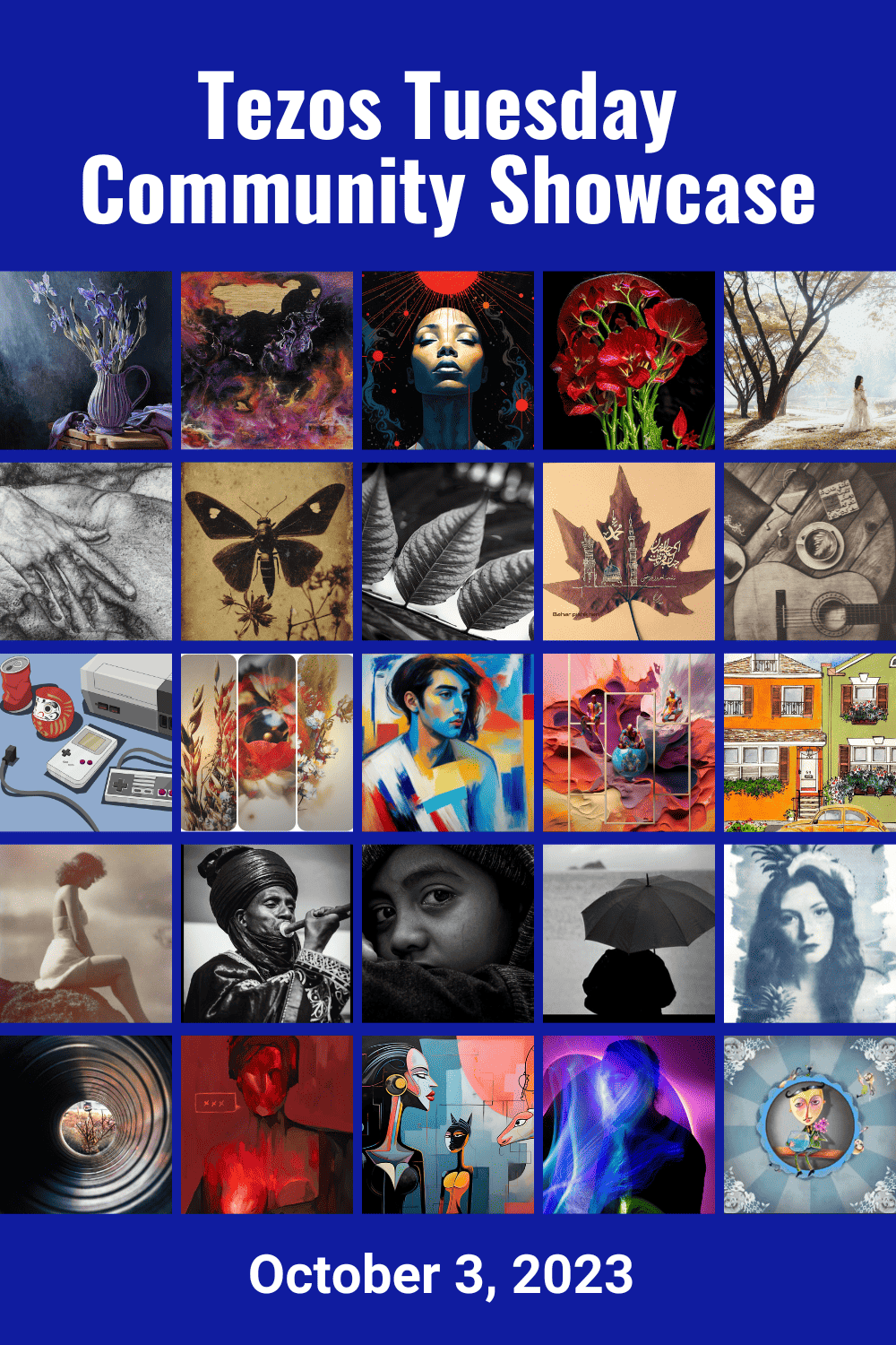 Tezos Tuesday Community Showcase - October 3, 2023 - NFT Art with Lauren McDonagh-Pereira ...